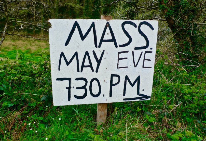 mass sign | Roaringwater Journal