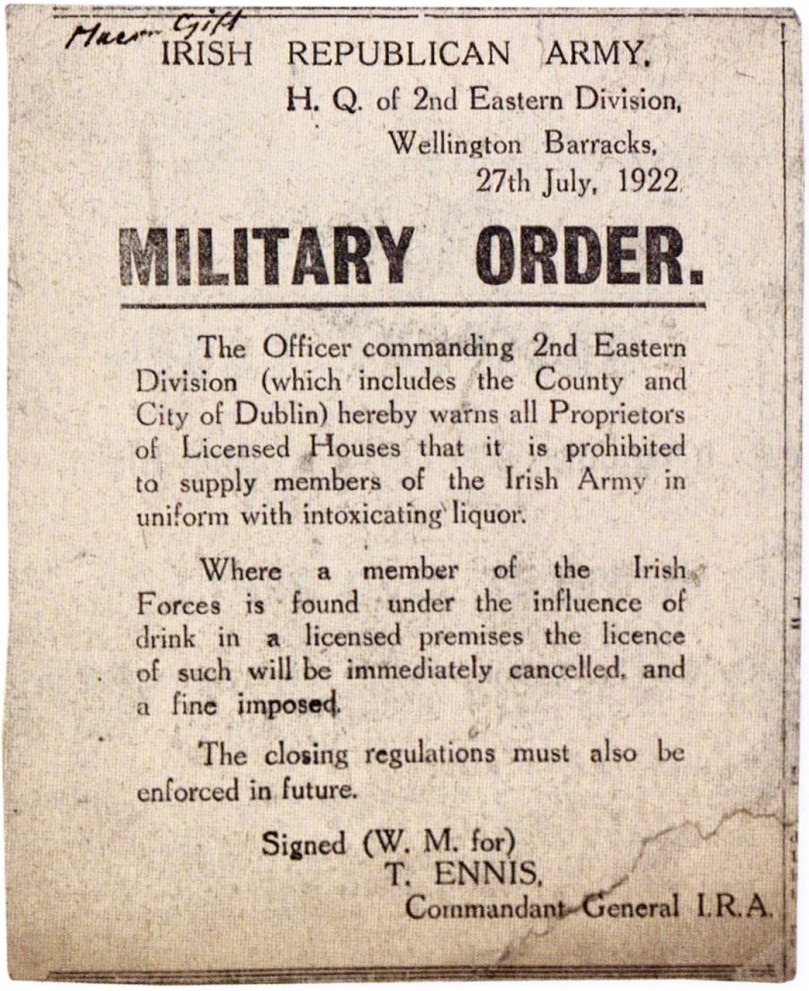 military order | Roaringwater Journal