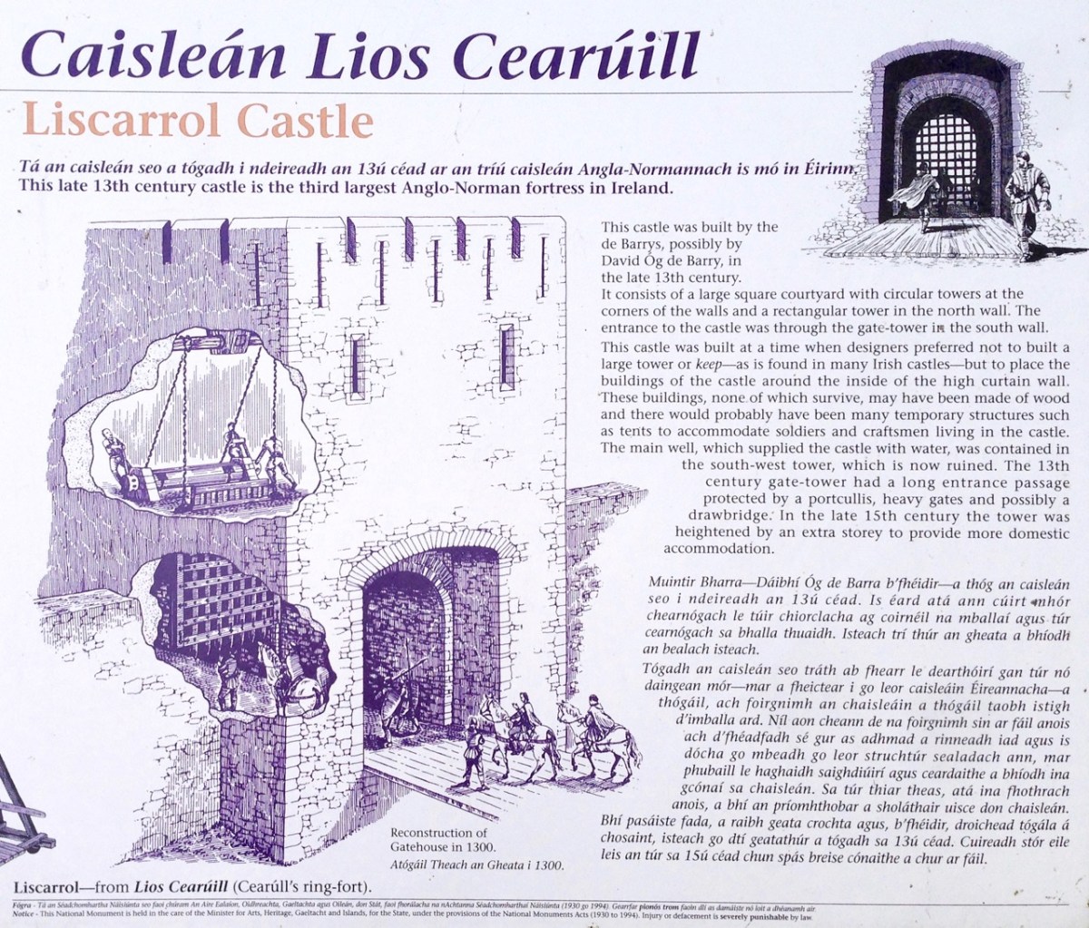 Liscarrol: Cork’s Keepless Castle | Roaringwater Journal