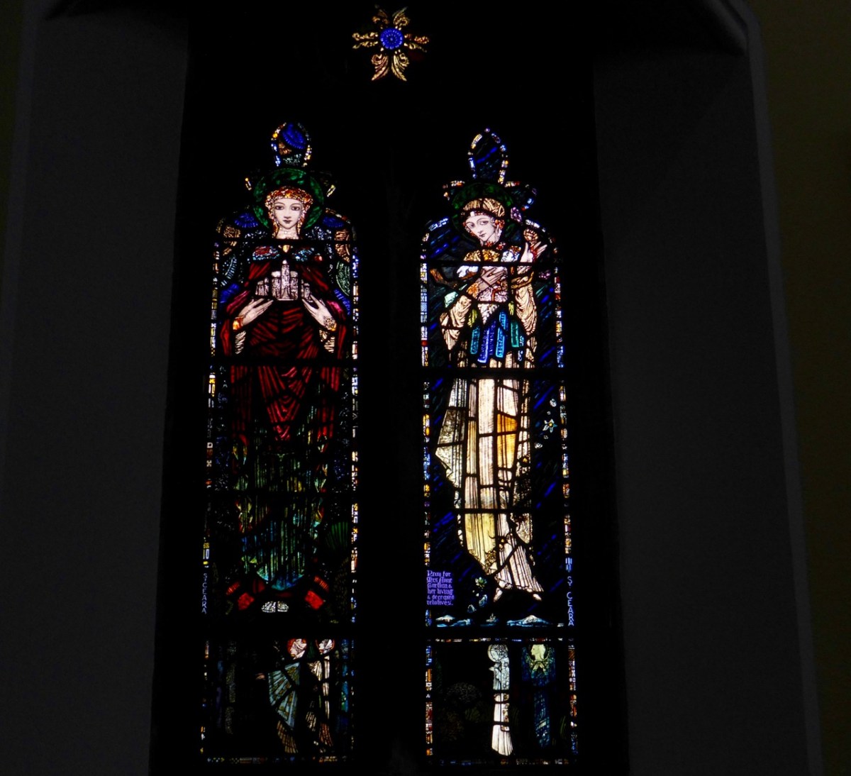 Rejecting those Earthly Dignities: Irish Women Saints by Harry Clarke ...