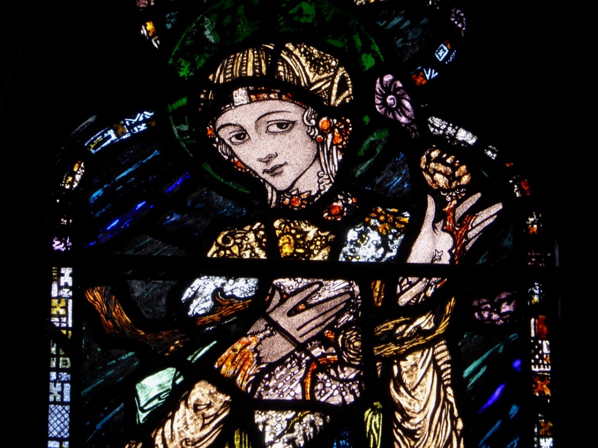 Rejecting those Earthly Dignities: Irish Women Saints by Harry Clarke ...