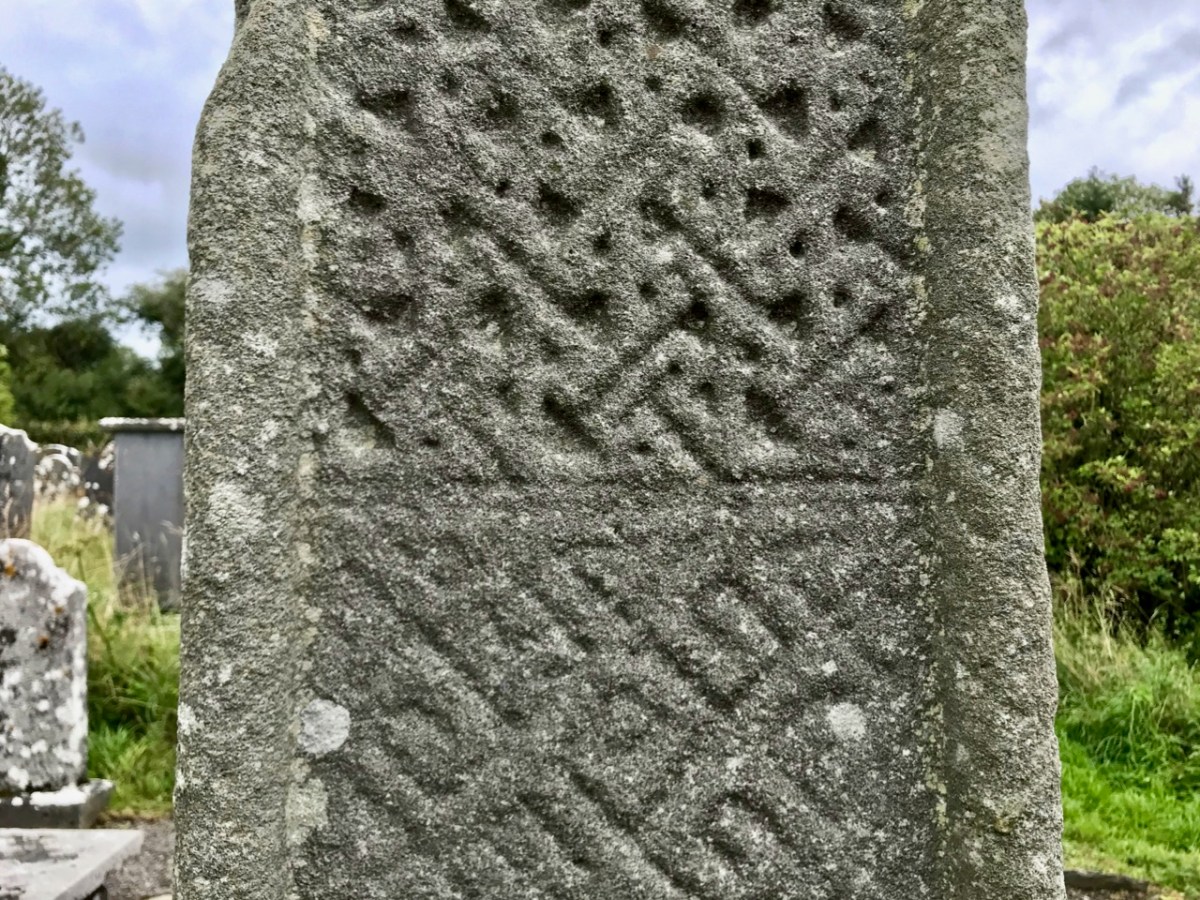 Off the M8 – A High Cross and a Complex Saint | Roaringwater Journal