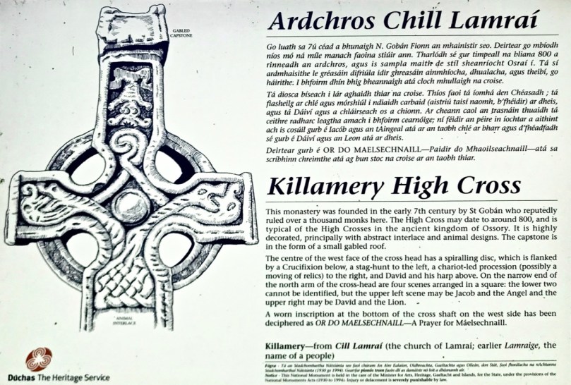 Off the M8 – A High Cross and a Complex Saint | Roaringwater Journal