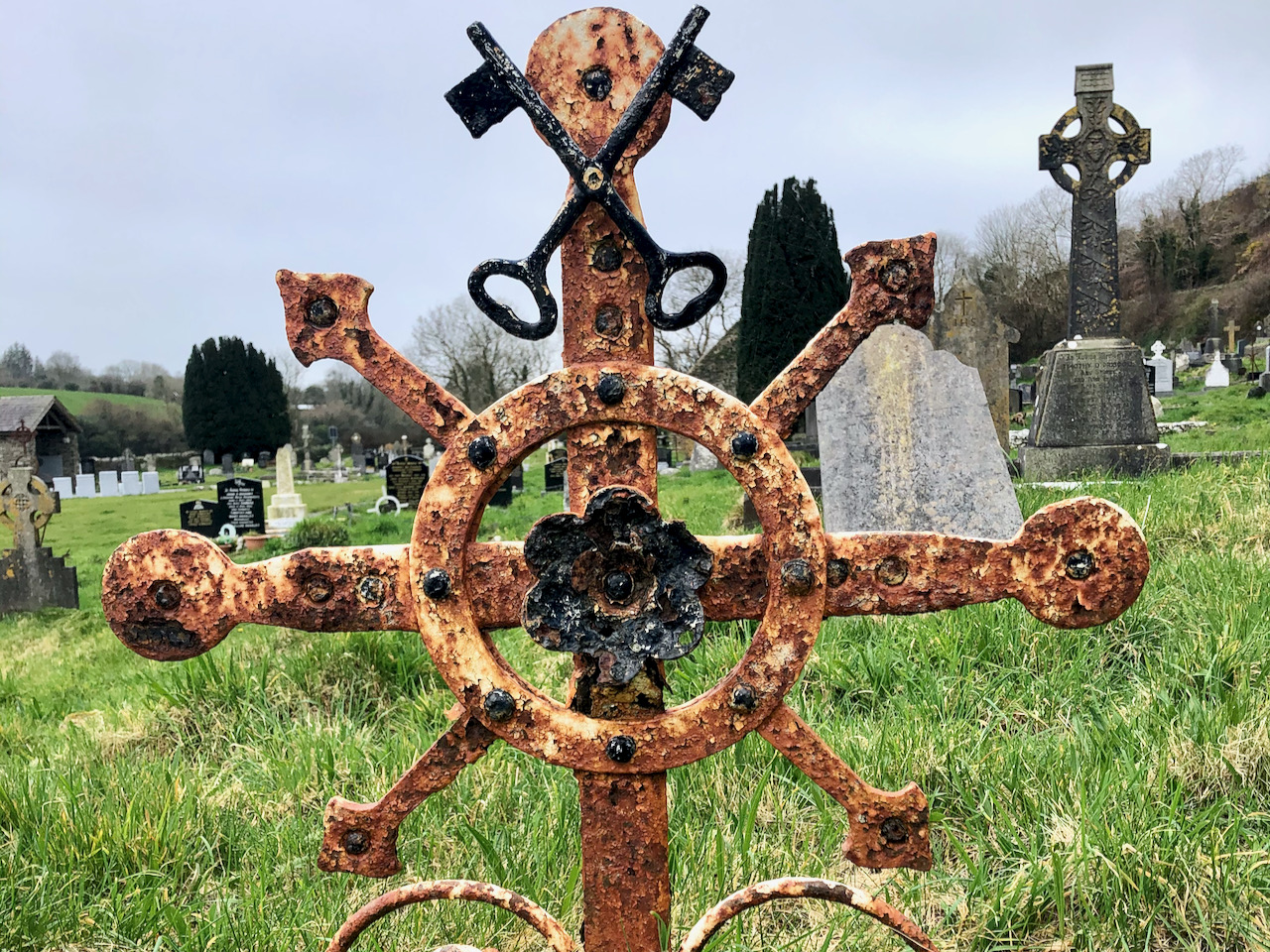 Wrought Iron Grave Markers | Roaringwater Journal