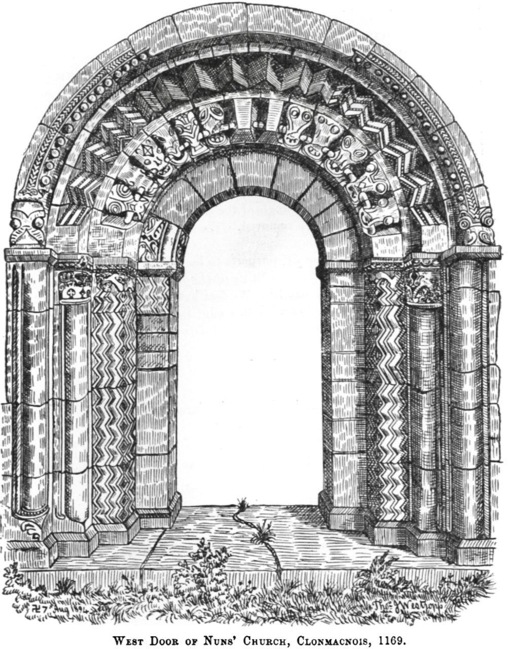 Irish Romanesque 4: The Nuns’ Church at Clonmacnoise | Roaringwater Journal