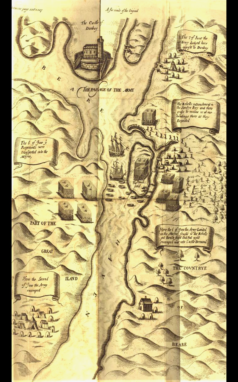 Elizabethan Map of a Turbulent West Cork 2: The Story | Roaringwater ...