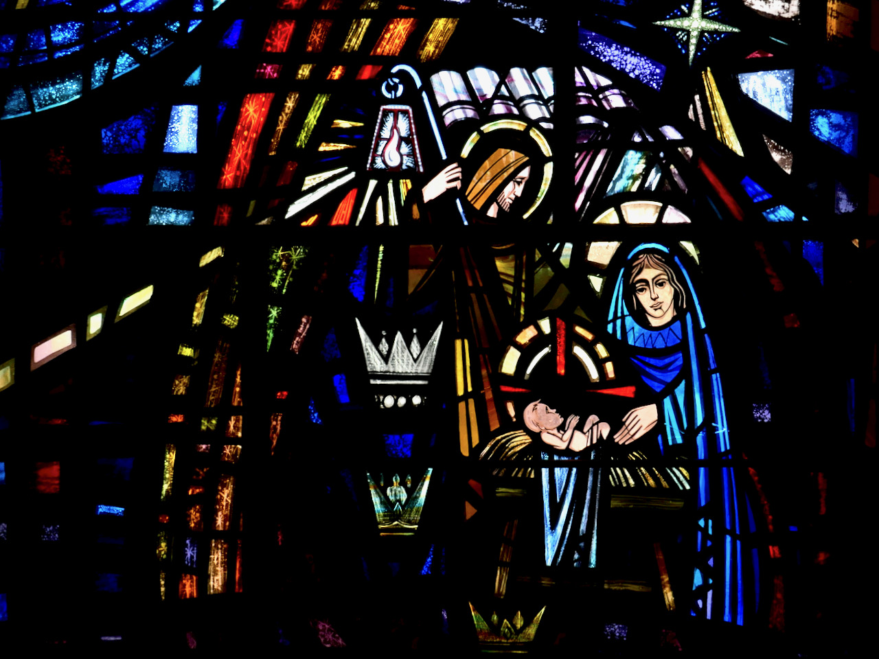 The Nativity in Stained Glass | Roaringwater Journal