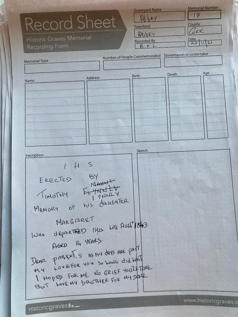 ‘This is Our History’: The Abbey Graveyard Project in Bantry ...