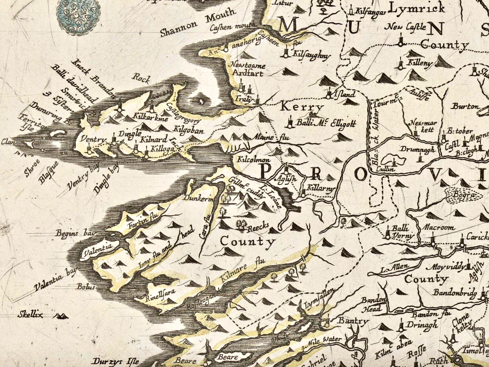 The Down Survey 3 – Close-up of Kerry | Roaringwater Journal