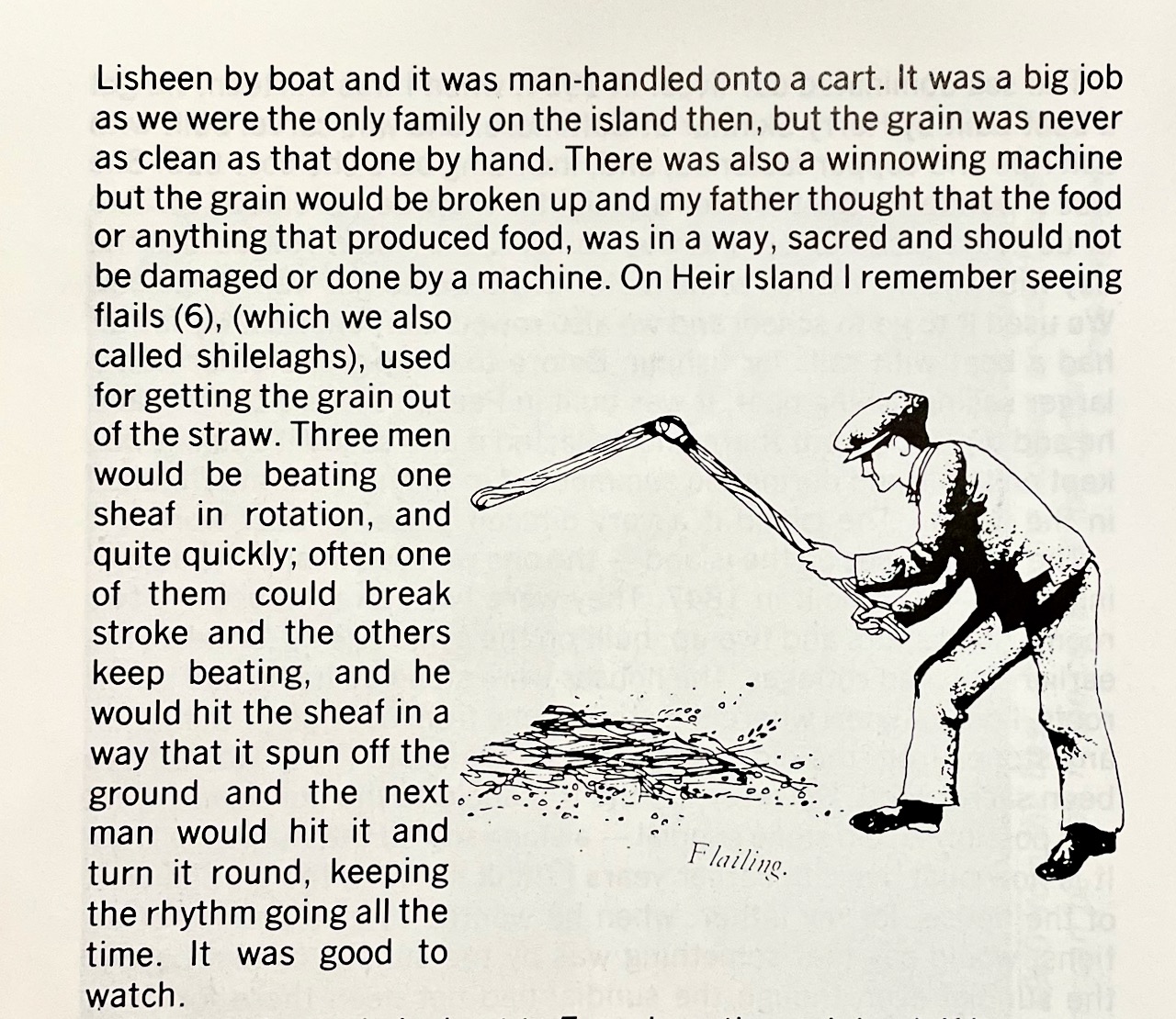 Using a Flail | Roaringwater Journal